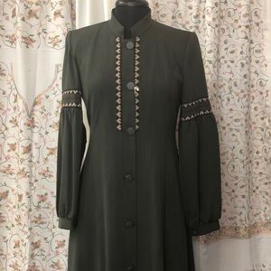 Jackets & Coats | Turkish Coat Style Jilbab Abaya Size 44 Large | Poshmark